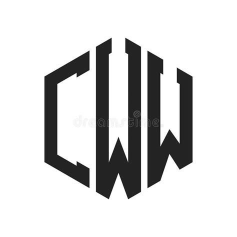 Cww Logo Design Initial Letter Cww Monogram Logo Using Hexagon Shape