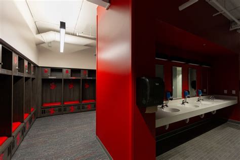 St Johns Baseball Team Enjoying New Locker Room On Campus In