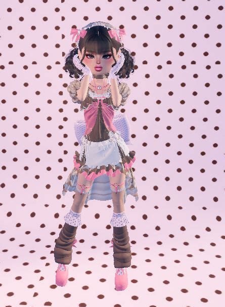 Neapolitan Ice Cream Outfit Dti Dress To Impress Cream Outfit
