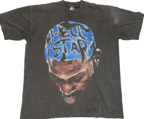 Hellstar Rodman Tee Blueblack Token Miami