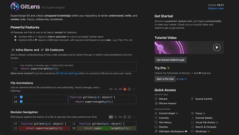 Gitlens Vscode Download Use Gitlens To Explore Your Git History In Vs