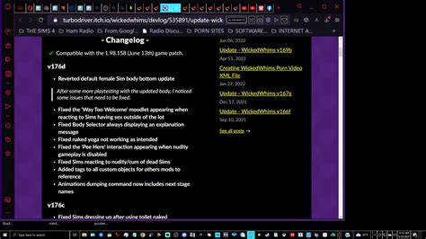 Wickedwhims Help Center Page 219 Technical Support Wickedwhims