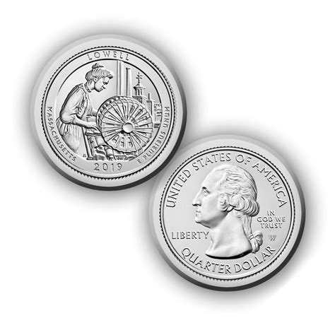 2019 W Lowell National Park Quarter 1st W Mint Mark Quarter Ever