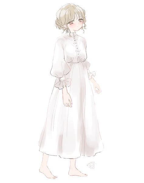 Safebooru 1girl Absurdres Bangs Barefoot Blush Brown Eyes Brown Hair