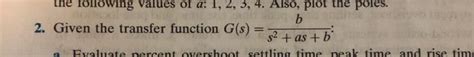 3 a for the system of prelab 2a calculate the