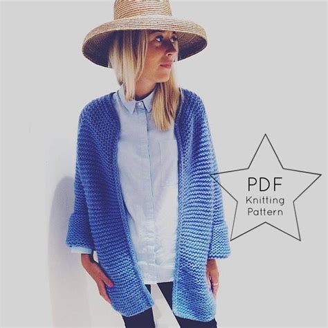 Jong Knitting Pattern Pdf Etsy