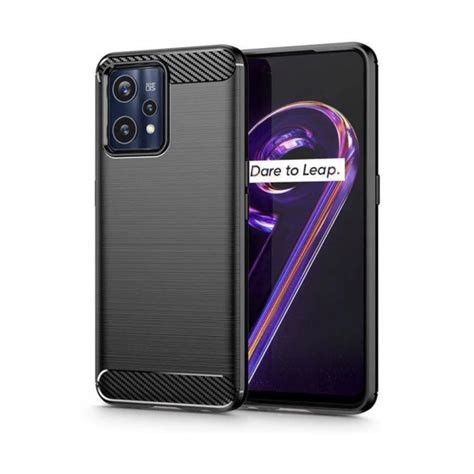 Carbon Case For Realme 9 Pro Black
