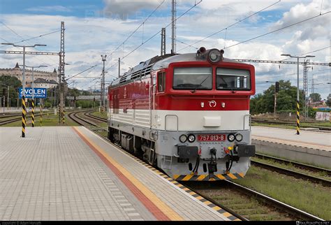 Žos Zvolen Class 757 757 013 8 Operated By Železničná Spoločnost