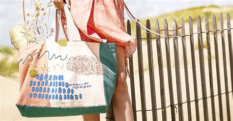 Tutoriel Facile Pour Coudre Un Sac De Plage Marie Claire
