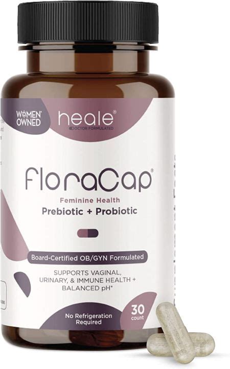 Heale Flora Cap Feminine Health Prebiotic Probiotic Reduce Odor