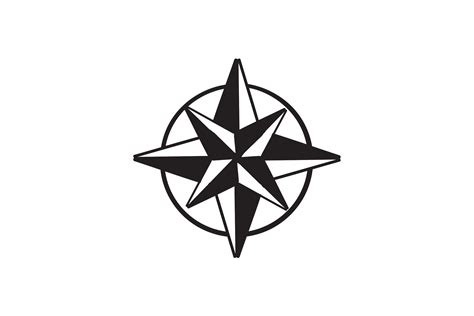 Doodle Compass Graphic By Gwensgraphicstudio · Creative Fabrica