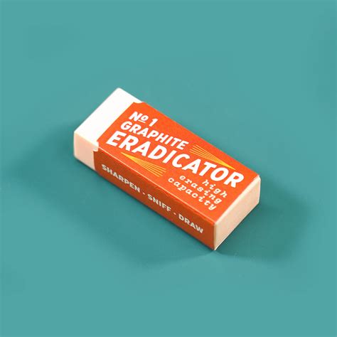№1 Graphite Eradicator An Eraser By Dapper Notes