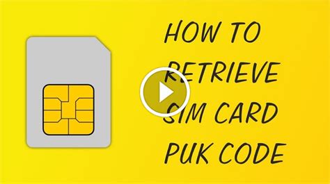 How Can I Get Puk Code To Unblock My Sim 3 Sure Ways To Get Puk Code