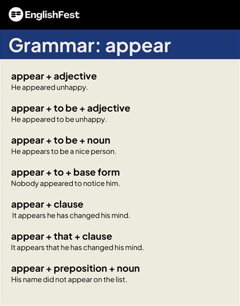 Appear Adjective Hướng Dẫn Tổng Hợp Và Bài Tập Ngữ Pháp