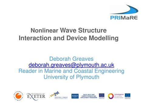 Ppt Nonlinear Wave Structure Interaction And Device Modelling Powerpoint Presentation Id6659085