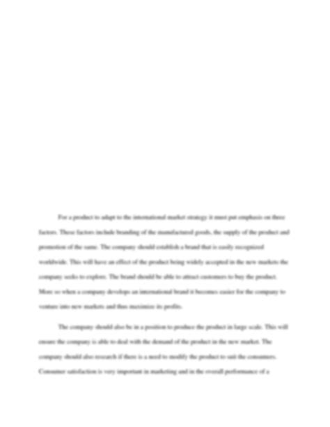 Solution Standardization Marketing Studypool