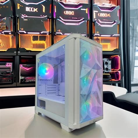 Atx Gaming Pc Case Cooler Fan Casing Pc Cabinet Matx Atx Computer Cases Towers Case Rgb Atx