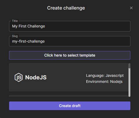 Create A Code Challenge The Dojocode Docs
