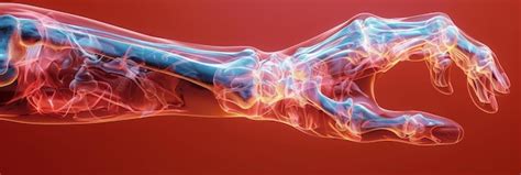 Premium Photo Xray Showing A Hand Grasping An Object