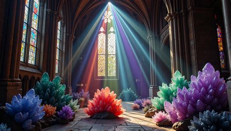 Free Prismatic Sacred Geometry Photo Cathedral Crystal Gothic