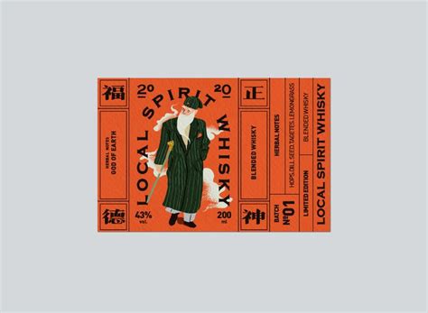 Local Spirit Whisky Visual Identity Design Graphic Design Posters