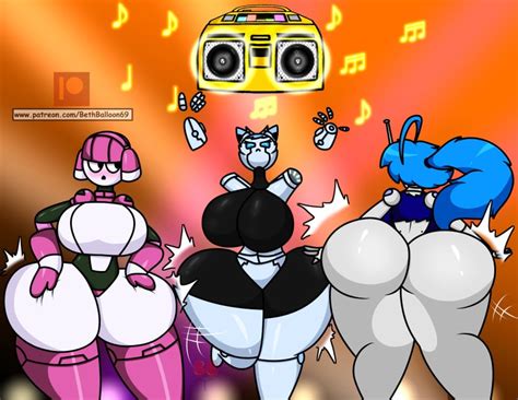 Rule 34 Bbeth69 Big Breasts Breasts Female Gold Boombox Prevence