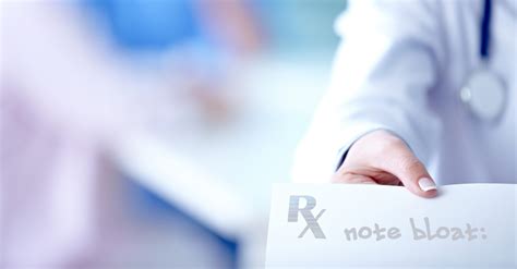 Note Bloat Cures For Clinical Notes Foresee Medical