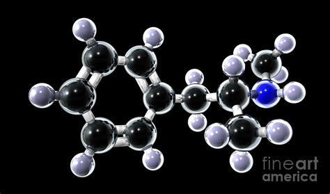 Methamphetamine Drug Molecule Photograph By Science Photo Library Pixels