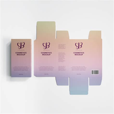 Page 2 Cosmetic Packaging Box Template Images Free Download On Freepik