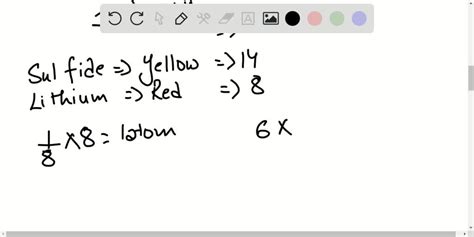 In The Unit Cell Of Lithium Sulfide The Sulfide Ions Adopt A Face