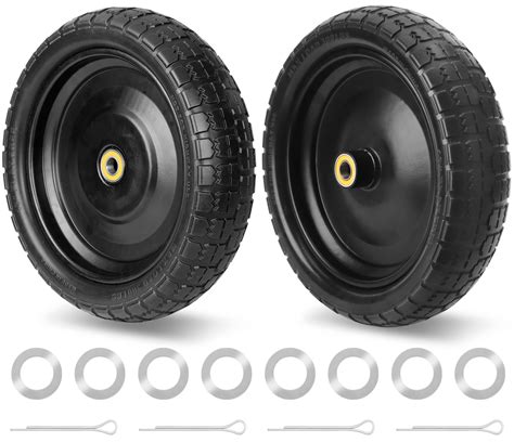 13 Solid Flat Free Tire Wheel By Pandeels 400 6 Flat