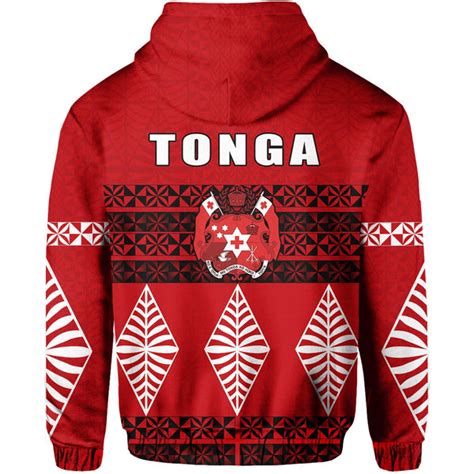 Tonga Hoodie Tongan Pattern Lt13 Wonder Print Shop