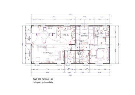 Two Bedroomed Lodges Bespoke