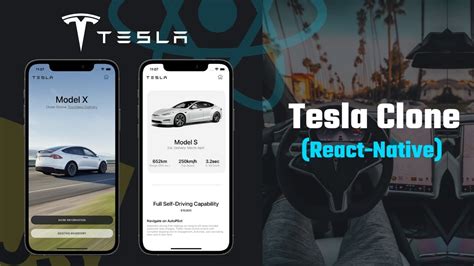 tesla clone made with react native youtube