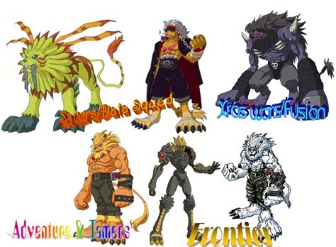 Leomon Evolution Line