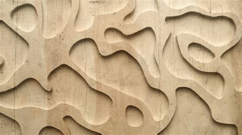 Premium Photo Relief Abstract Texture Made Of Wood Stone Or Other Material 3d Illustration