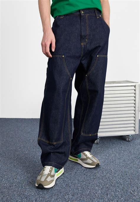 Carhartt Wip Nash Pant Smith Jeans Relaxed Fit Blue Rinseddark