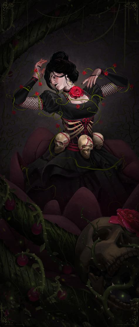 Art Necromancer Corpse Florist Rdnd