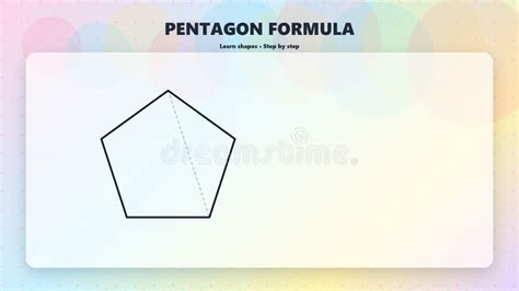 Pentagon Shape Geometry Lesson Stock Footage Video Of Motion Sides