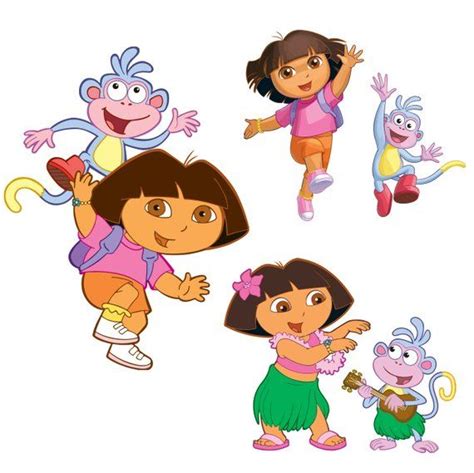 Dora And Boots Kissing