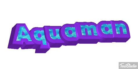 Aquaman Brand Animated  Logo Designs