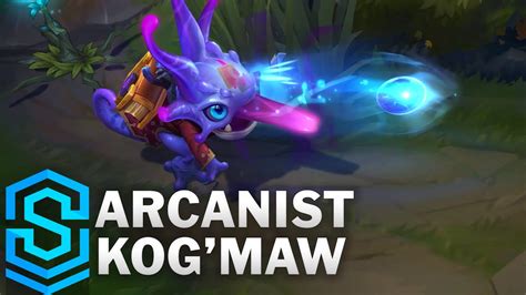 Arcanist Kogmaw Skin Spotlight League Of Legends Youtube