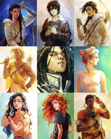 Percy Jackson Artemis And Apollo