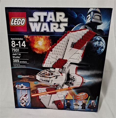 New Factory Sealed Lego 7931 Star Wars Clone Wars Jedi T 6 Shuttle