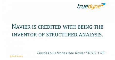 Claude Louis Marie Henri Navier 10021785 Truedyne Sensors Ag