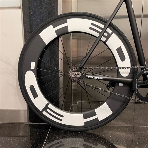88mm Carbon Wheel For Fixie Bike Fixed Gear Bike Single Bike Hed