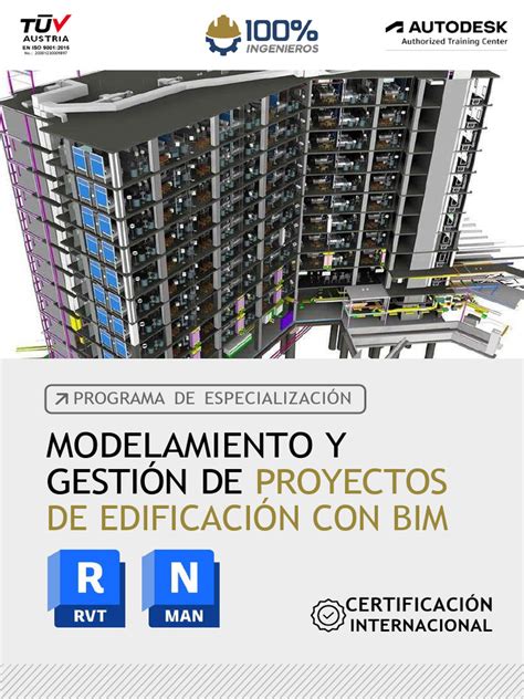 Brochure Modelamiento Y Gestión De Proyectos De Edificación Con Bim Pdf Autodesk Revit