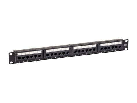 24 Port Cat 6 UTP Patch Panel WHAF International