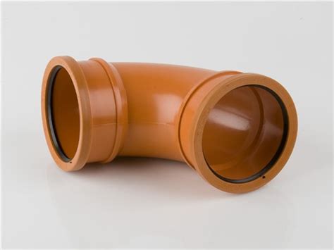 Underground Drainage Double Socket Bend 87 5deg 110mm Underground