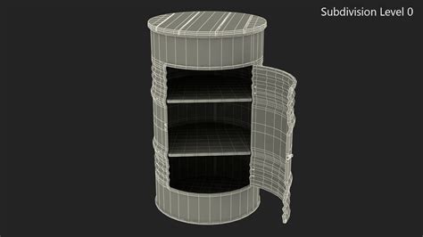 Steel Drum Locker 3d Model 29 3ds Blend C4d Fbx Max Ma Lxo